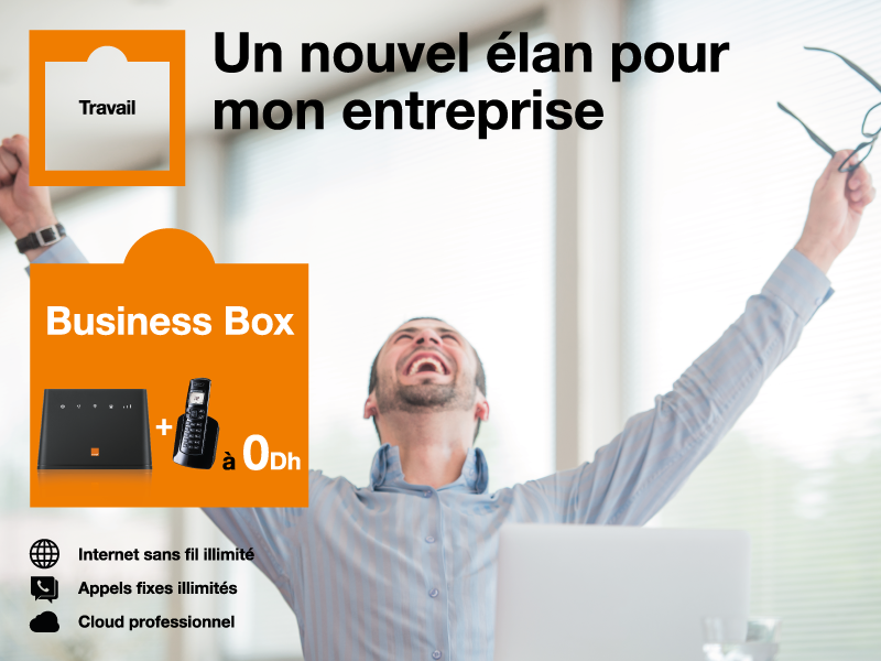 Business Box 4G - Orange